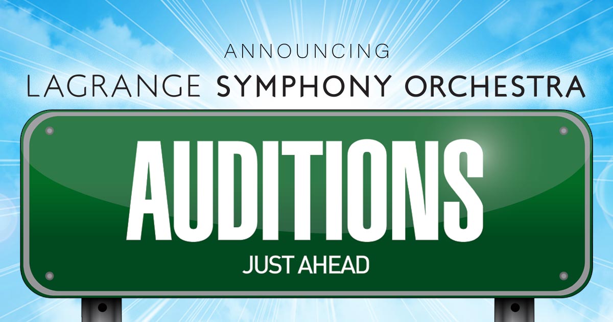 Audition Announcement - LaGrange Symphony Orchestra